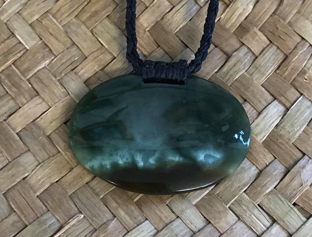 Oval Disc - Traditional Jade